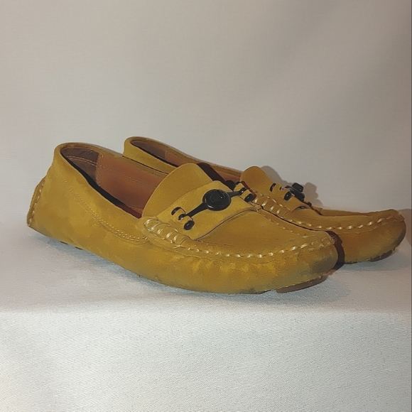 Coach | Shoes | Coach Yellow Moccasins For Women | Poshmark
